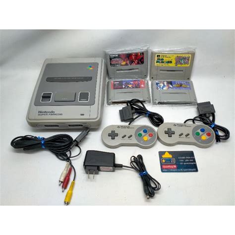 เครื่องเกม Super Famicom ชุด แถม 4 เกม มีทั้งหมด 3 ชุดให้เลือก Shopee Thailand