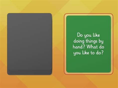Learning A Language Text Conversation Activity Speaking Cards