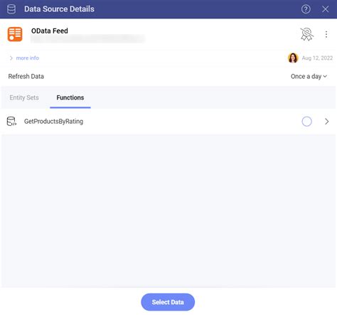 How To Configure An Odata Service Data Source
