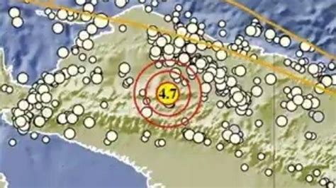 Gempa Guncang Papua Minggu 12 Maret 2023 Pusat Guncangan Di Darat
