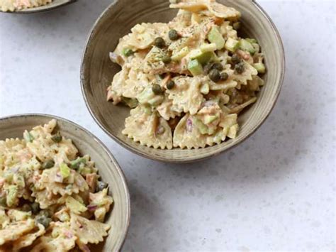 Recettes De Farfalle Et Saumon