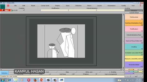 Lectra System Modaris V6 Software Biorunner