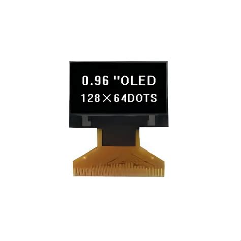 mÓdulo de ecrã micro oled com gráficos i2c spi de 0 96 polegadas e 128