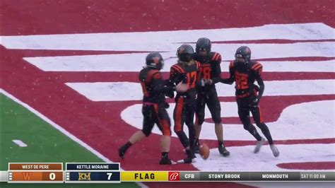 Bally Sports Wisconsin On Twitter THIS TD CATCH It Took Wdp Football Three Plays To Answer