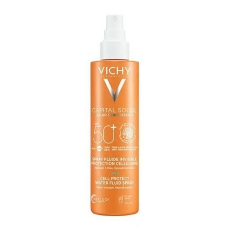 Vichy Capital Soleil Cell Protect Water Fluid Spray Αντηλιακό Γαλάκτωμα
