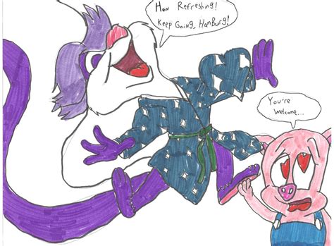 Hamton Tickling Fifi By Cartoonlovingfeline On Deviantart