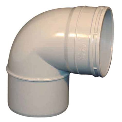 Aquaflow 110mm Single Socket Tight Bend 90° The Plastic Centre