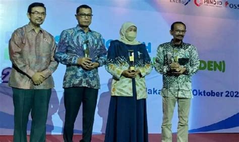 Provinsi Aceh Raih Prestasi Di Anugerah DEN Kategori Provinsi Perencana Energi Terbaik