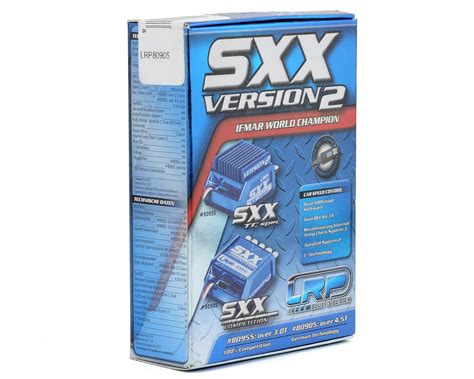 LRP SXX Version 2 Competition Brushless ESC LRP80905 Cars Trucks AMain Hobbies