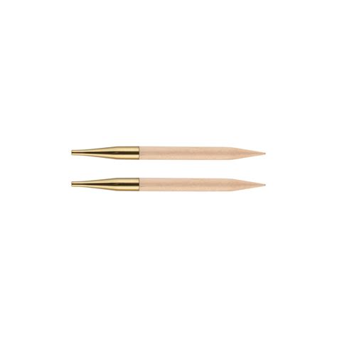 KnitPro Basix Birch Aiguilles à Tricoter Circulaires Courtes et Interchangeables Bouleau cm