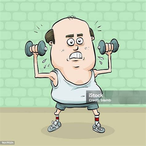 Bobot Ilustrasi Stok Unduh Gambar Sekarang Bagian Tubuh Manusia Barbel Peralatan Olahraga