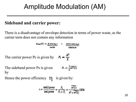 Amplitude Modulation Generation Of Am Signals Pdf