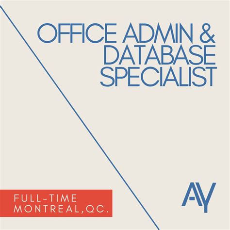 ay talent on linkedin officeadministrator database accounting data