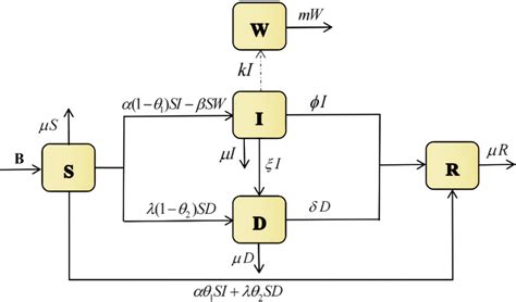 Flow Process Diagram Of Sidrw Rumor Propagation Download Scientific