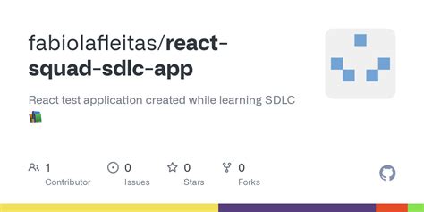 Github Fabiolafleitas React Squad Sdlc App React Test Application
