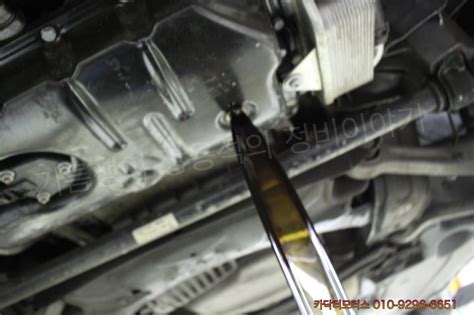 아우디 A6 Tfsi 엔진오일 교환작업1444 네이버 블로그