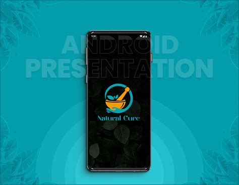 Android Presentation Natural Cure On Behance