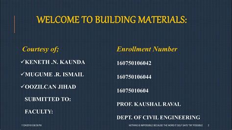 Concrete Slide Presentation Ppt