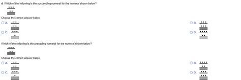 solved for each of the following numerals write both the