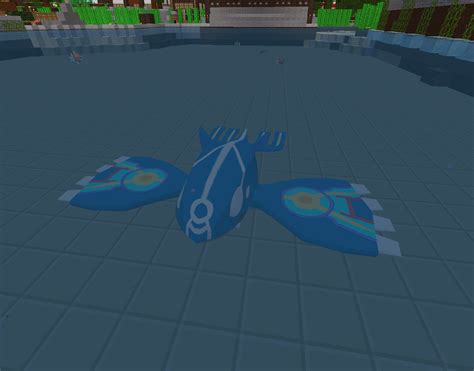Kyogre Pixelmon New Concept