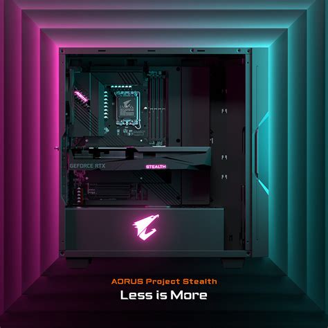 Gigabytes Project Stealth Computer Assembly Kit Leads To Sleek System Builds Techpowerup