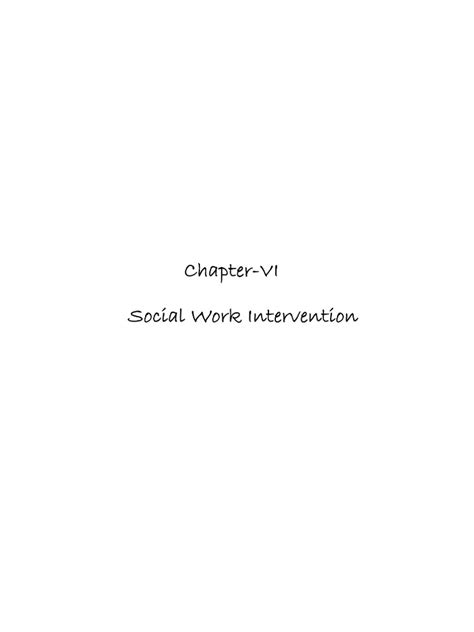 Social Work Intervention Pdf Social Group Social Work