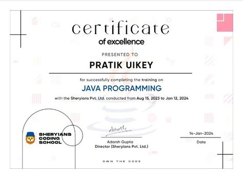 Pratik Uikey On Linkedin Java Programming Careerprogression