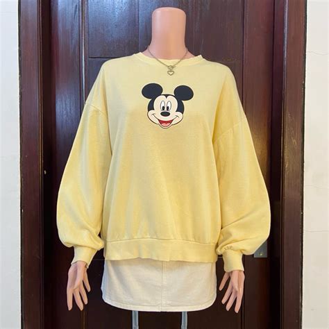 Jual Thrift Sweater Crewneck Hoodie Oversize Lengan Balon Etalase 1