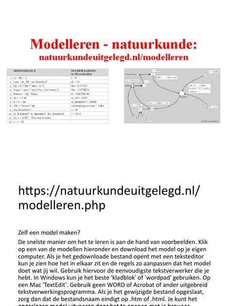Modelleren Pdf