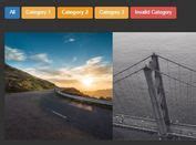 JQuery And CSS3 Based Gallery Filter With Blur Effects Free JQuery