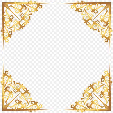 Golden Luxury Frame Vector Hd PNG Images Thai Frame Design With Luxury
