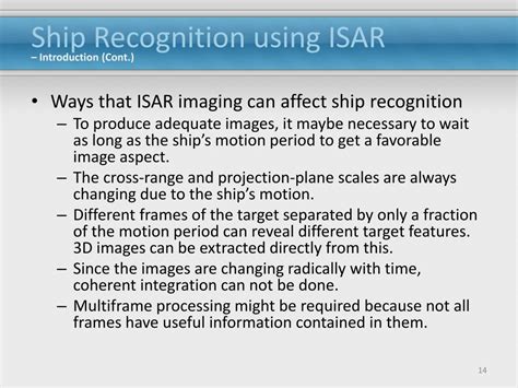 Ppt Ship Imaging And Classification Powerpoint Presentation Free