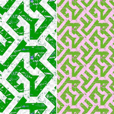 Premium Psd Greek Meander Key Patterns Delineated In Linear Shapes