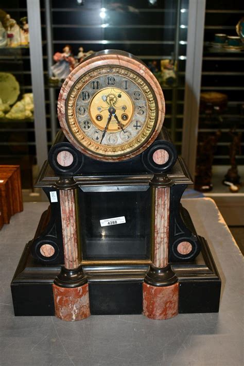 Bid Now Classic C19th French Tambour Cased Mantel Clock Known As A