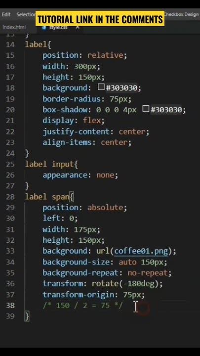 How To Create Custom Checkbox Design Using Html And Css Youtube