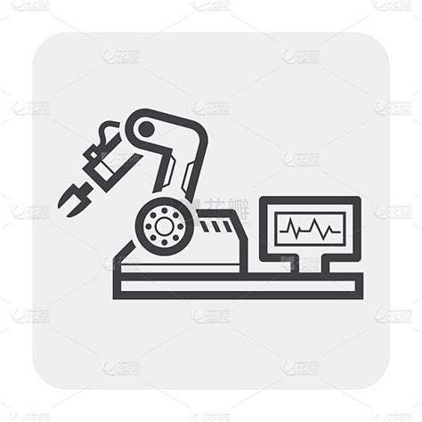 制造机器人图标
