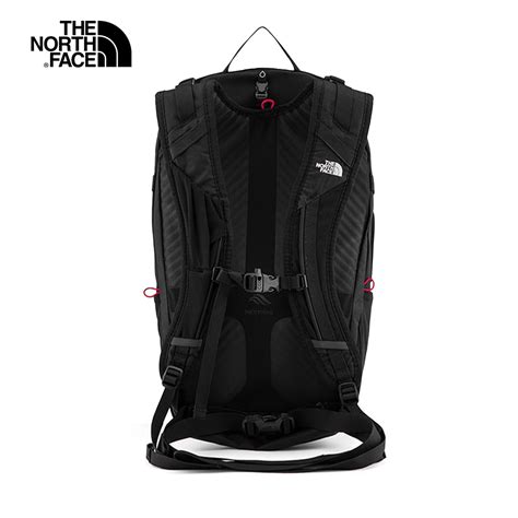 The North Face北面男女款黑色減壓透氣大容量後背包｜52cykx7 The North Face