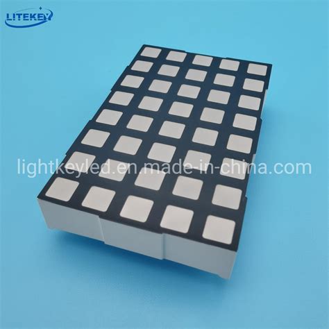 1 2 Inch 5x7 Dot Matrix Led Display With Square Dot From China
