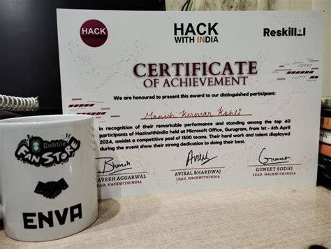 Manish Kohli On Linkedin Hackwithindia Hackathon Environmentalawareness Techinnovation