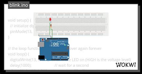 blinking o wokwi esp32 stm32 arduino simulator