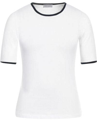White Gran Sasso T Shirts For Men Lyst