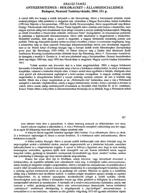 Holokauszt Okai Pdf