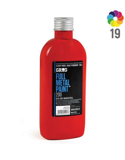 Grog FULL METAL PAINT 200ml Refill Graffiti Shop Berlin