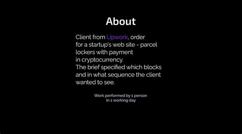 startup landing page upwork on behance