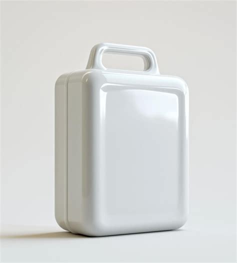 An Illustration Of A Blank Fluid Container With A Tap In 3d Premium Ai Generated Image