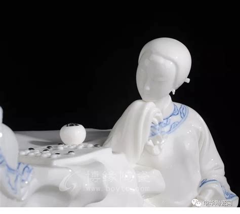 德化白瓷仕女摆件作品欣赏中华陶瓷网
