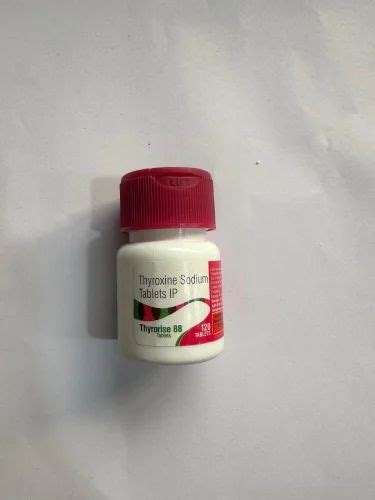 Thyroid Medicine 88 Mcg Thyrorise Thyroxine Sodium Tablets Ip From Nagpur