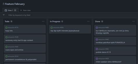 Project Management 3 Github Tools