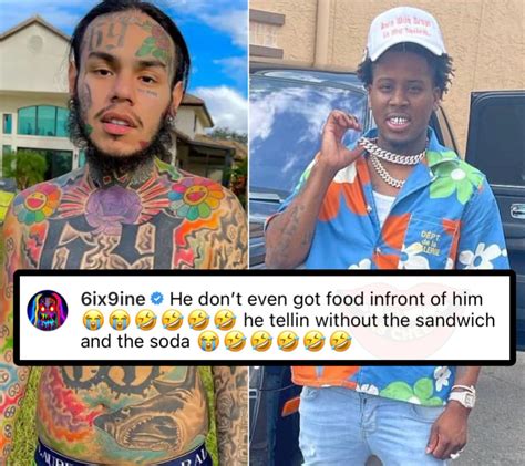 Say Cheese 👄🧀 On Twitter 6ix9ine Reacts To Boston Richeys Full