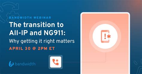 Webinar 📆 As The Telecom Industry Transitions To Modern Network Bandwidth Inc
